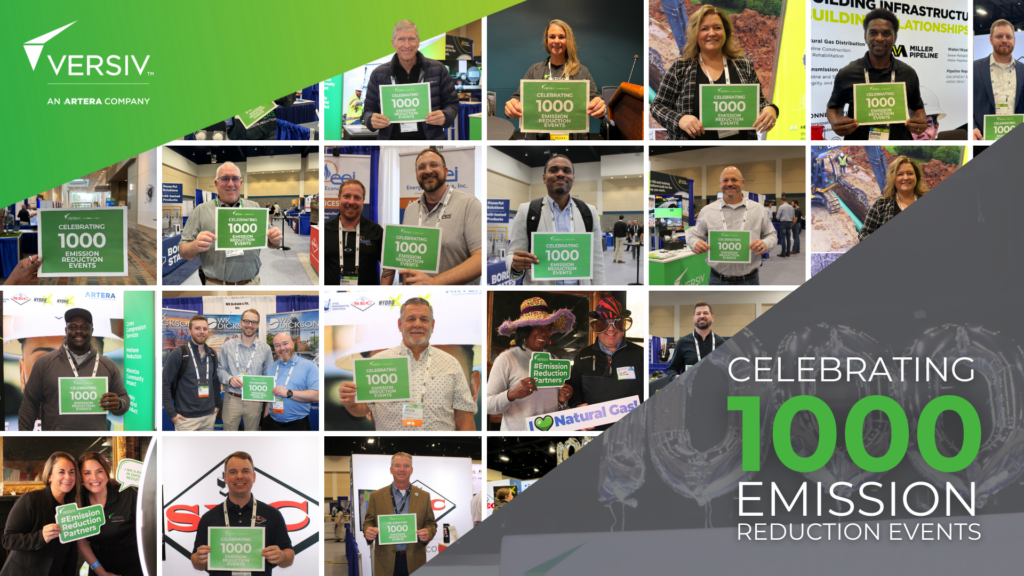 Versiv Solutions Celebrates 1,000 Emission Reduction Events